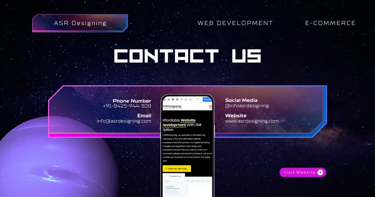 Business Website - ASRDesigning